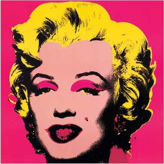 Artopweb Panneau décoratif, WARHOL - Marilyn Monroe - 65x65