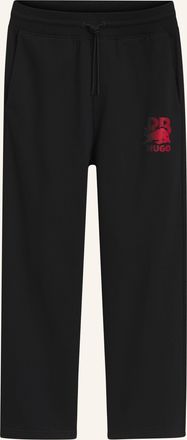 HUGO BOSS Hugo Sweatpants Dolger_Rb Relaxed Fit schwarz