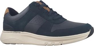 Clarks Homme Motion Trek Go Basket, Bleu Marine, 47 EU