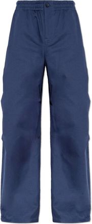 Kenzo Homme, Pantalons, Bleu, Taille: S Pantalon &agrave; jambes larges