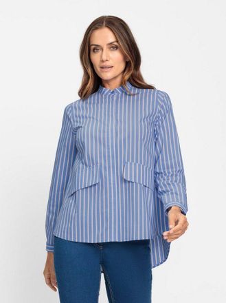Heine Klassische Bluse Bluse Langarm