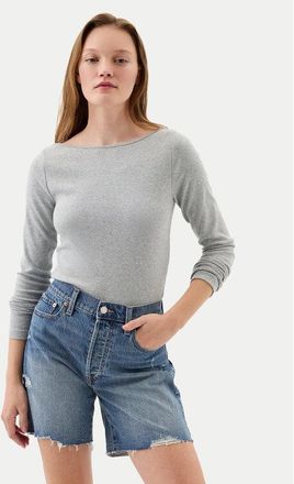 GAP Bluse 540606-01 Grau Regular Fit