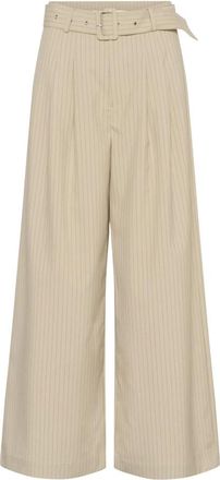 MY ESSENTIAL WARDROBE Femme, Pantalons, Beige, Taille: 42 FR Pantalon large