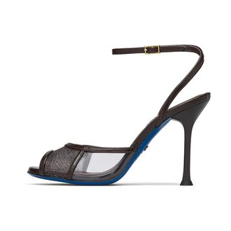 Loriblu Femme, Chaussures, Brun, Taille: 37 EU Sandales &agrave; Talons Hauts