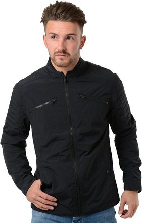 Jack & Jones Herren Jacke JCOISLAND Biker Jacket, Gr. X-Large, Schwarz (Black Fit:REG)