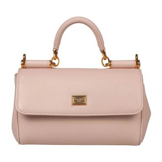 Dolce & Gabbana Femme, Sacs, Beige, Taille: ONE Size Sicily Handbag