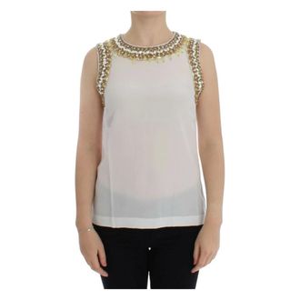 Dolce & Gabbana Damen, Oberteile, Wei&szlig;, XSGr&ouml;&szlig;e