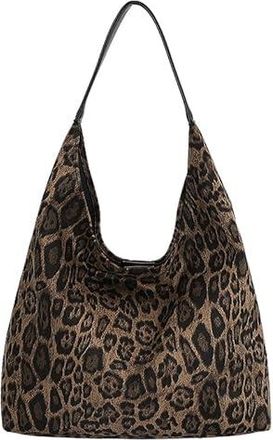 Generic Grand sac fourre-tout r&eacute;tro en daim synth&eacute;tique pour femme (vert)