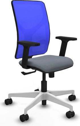 Piqueras y Crespo Sessel f&uuml;r Home Office, mit 2D-Armlehnen, h&ouml;henverstellbare Lendenwirbelst&uuml;tze, ausgestattet mit 3 Positionen und Schneideschaum, mit Rollen von 65 mm