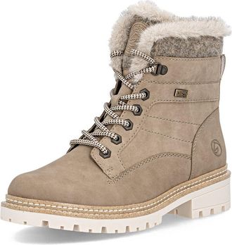 Remonte Damen Low-Top Sneaker D0700, Frauen Halbschuhe,lose Einlage,wasserabweisend,remonteTEX,Freizeit,sportlich,straßenschuhe,braun Kombi (20),44 EU