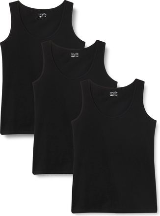 Berydale Damen Tank Top aus 100% Baumwolle im Multipack