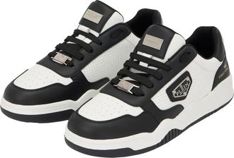 Philipp Plein Low-Top Sneaker - Lo-Top Turnschuhe Street - Gr. 36 (EU) - in Wei&szlig; - f&uuml;r Damen