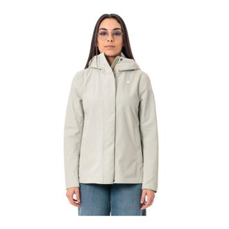 K-Way Femme, Vestes, Beige, Taille: 42 FR Giubbotto Madalina Bonded Jersey