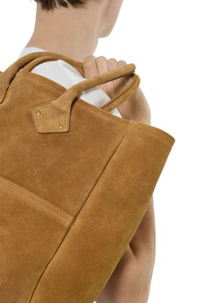 Fursac Sac en cuir su&eacute;d&eacute; - Taille Unique - Homme