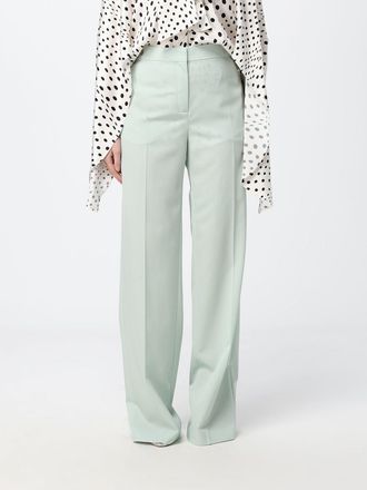Stella McCartney Hoch taillierte, weite, ma&szlig;geschneiderte Wollhose von