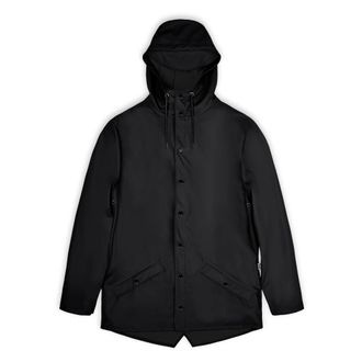 Rains Moderne- wasserdichte schwarze Jacke - - Jackets - Damen - Schwarzk - XS