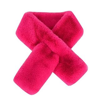 Generic &Eacute;charpe simple pour femmes &Eacute;paississement et extension &Eacute;charpe chaude pour femmes Foulard Foulard, Rose, taille unique
