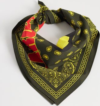 XLARGE Bandana mit Paisleymuster in Gelb