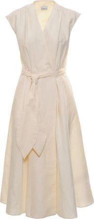 Marella Femme, Robes, Jaune, Taille: 38 FR Ossola Midi Dress