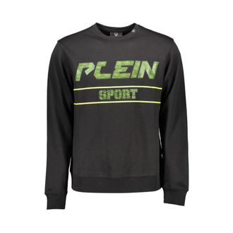 Plein Sport Homme, Sweatshirts et sweats à capuche, Noir, Taille: S Pull en coton