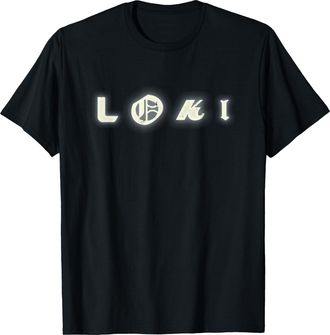 MARVEL Studios Loki Letters Black T-Shirt