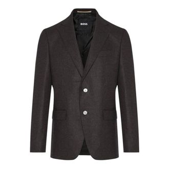HUGO BOSS Homme, Vestes, Brun, Taille: 3XL Hutson Slim Fit Blazer