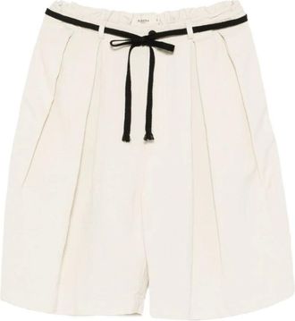 Barena Femme, Shorts, Blanc, Taille: 36 FR Shorts cintura
