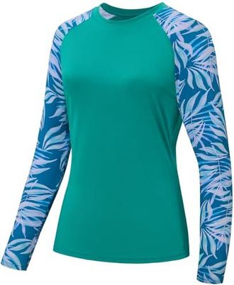 Bassdash T-Shirt de Protection Solaire UV UPF 50+ pour Femme à Manches Longues pour la pêche, la randonnée, la Performance