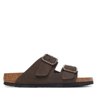 Birkenstock Pantoletten Birkenstock Arizona Wire Buckle 1032764 Dunkelbeige