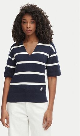 Tommy Hilfiger Pullover WW0WW45400 Dunkelblau Regular Fit