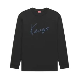 Kenzo Langarmshirts - - Tops - Herren - Schwarzk - L