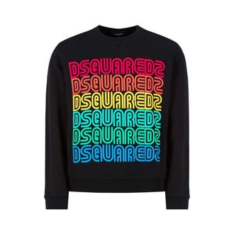 Dsquared2 Sweatshirt - - Sweatshirts & Hoodies - Herren - Schwarzk - S