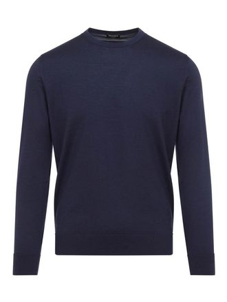 Ermenegildo Zegna Pull Col Rond - Bleu