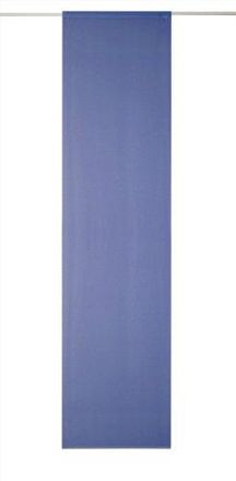 Neutex Deko Trends Kos 8174 01 599 Schiebevorhang mit Alupaneelwagen und Beschwerungsstab, blau