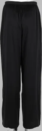 Maison Margiela Silk Pyjama Trousers - Black