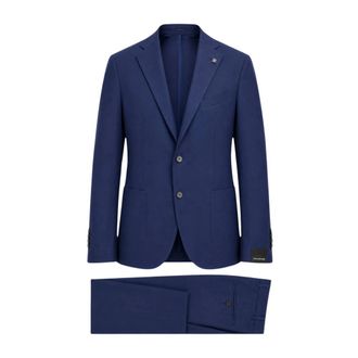 Tagliatore Homme, Costumes, Bleu, Taille: L Single Breasted Suit
