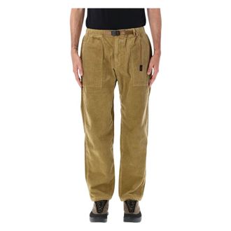 Gramicci Pantalon Droit en Velours C&ocirc;tel&eacute; - Homme - Pantalons - Brun - Taille: M