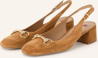 H&ouml;gl Slingpumps braun