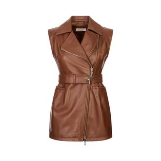 Sportmax Favella Vest - - Jackets - Damen - Braun - 2XS
