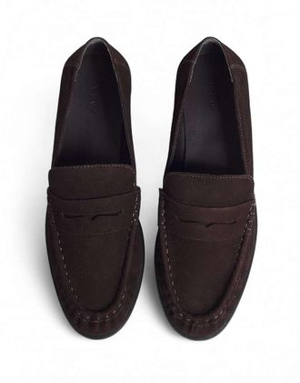 NA-KD weiche Loafer aus Wildleder in Dunkelbraun