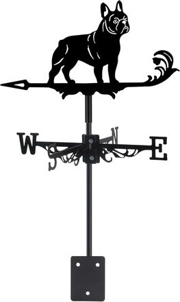 Generic Wetterfahnen, Dekorative Dachwetterfahne Aus Metall, Windmessger&auml;T F&uuml;R Den Au&szlig;Enbereich, Windrichtungsanzeiger F&uuml;R Garten, Bauernhaus, Eisen(E)