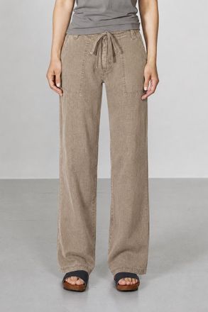 Hempage Hempage Damen vegan Hose Airy Summer Grit Beige