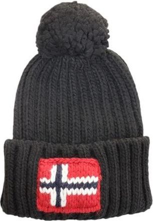 Napapijri Homme, Accessoires, Noir, Taille: ONE Size Chapeau & Bonnets en Acrylique Noir