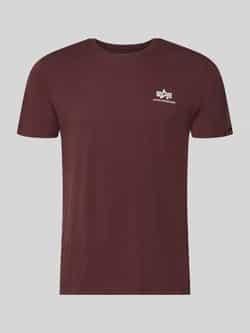 Alpha Industries T-Shirt mit Label-Details Modell BASIC