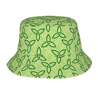 Generic Anti-UV Seau Chapeau Bonne fête de la Saint-Patrick 2023 Chapeaux de Soleil de Plage Imprimé Bobs Homme pour Hommes Chasse Randonnée