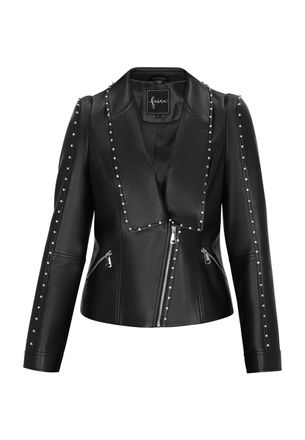 Faina Jacke Frauen Schwarz