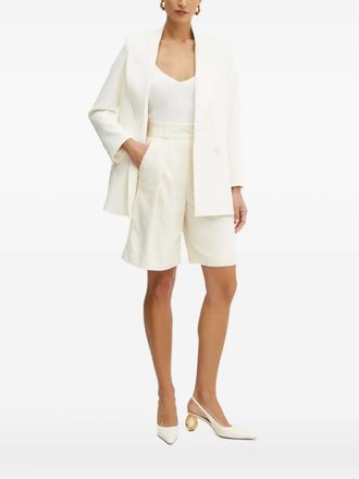 IVY OAK blazer &agrave; boutonni&egrave;re crois&eacute;e - Blanc