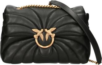 Pinko Pinko, Femme, Sacs, Noir, Taille: ONE Size Classic Love Bag Puff