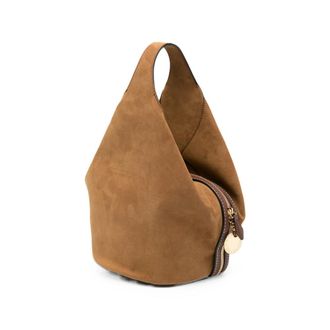 Stella McCartney Suede Effect Tote Bag - Brown