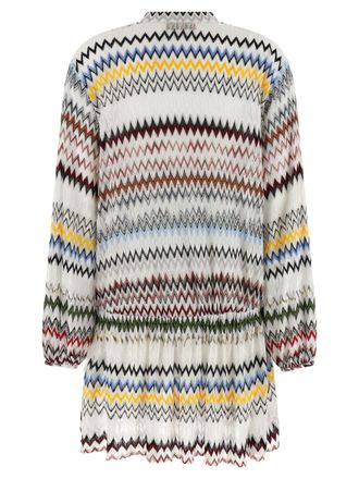 Missoni Womens White Viscose Short Dress